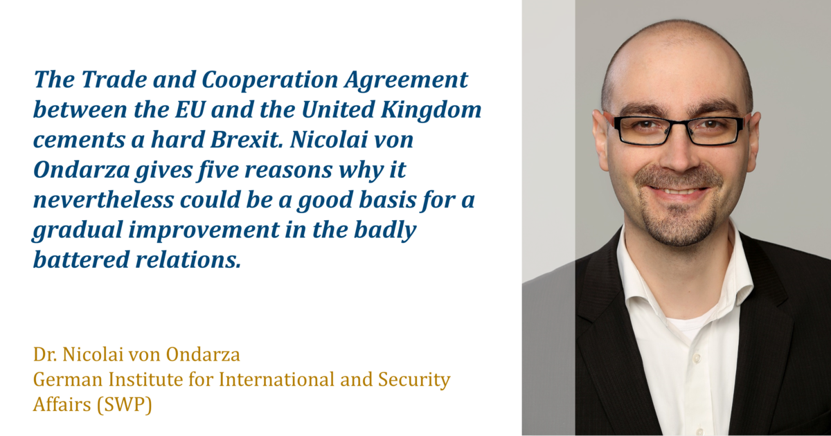 The Brexit Treaty: A potential foundation for a new partnership - SWP